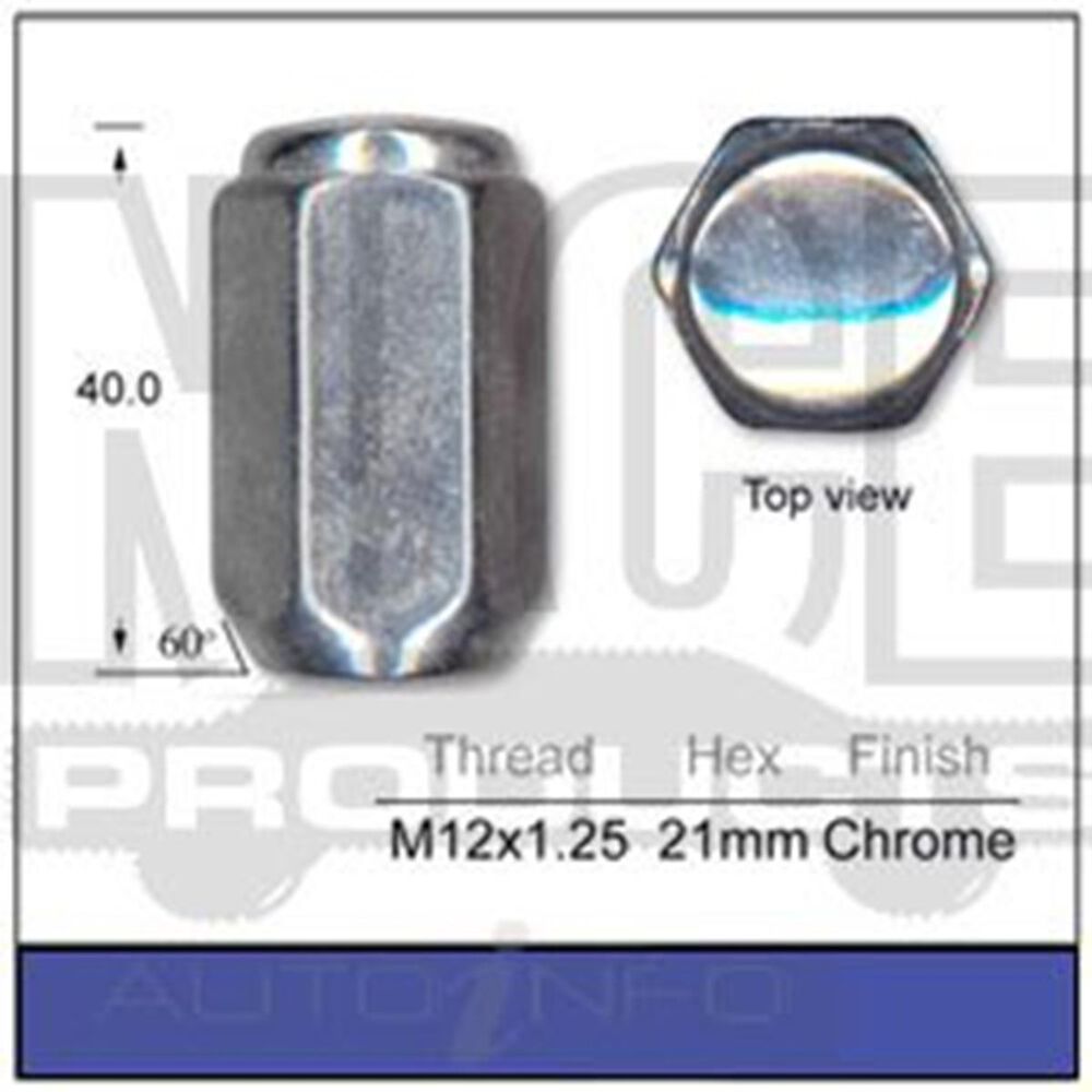 Nice Wheel Nut - Chrome, F440 | Supercheap Auto