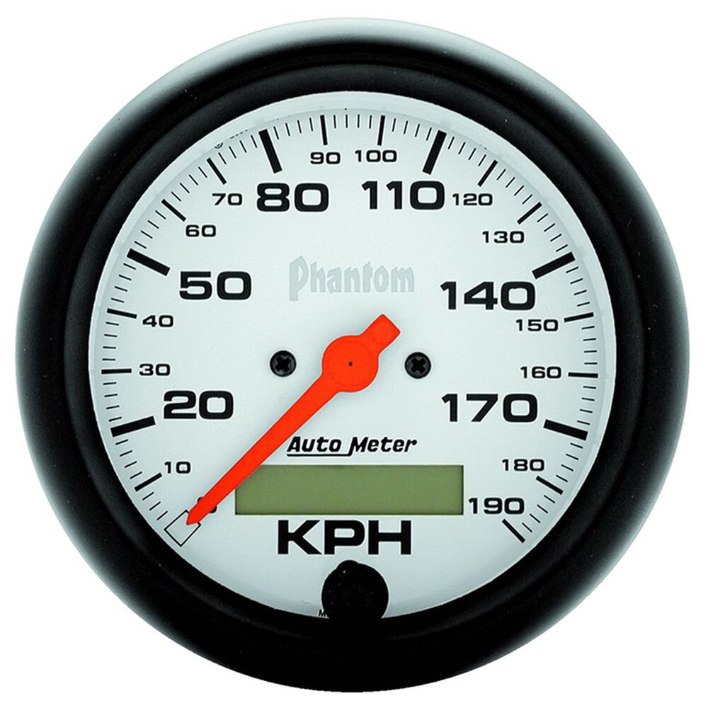 Autometer Phantom Speedo In Dash Electronic Kmh - 190mph, 3 3/8 Inch ...