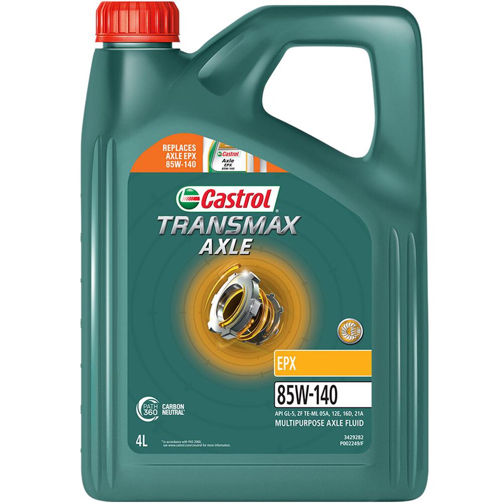 Castrol Transmax Axle EPX 85W-140 - 3 x 4L (Carton Only) - 3429282 ...