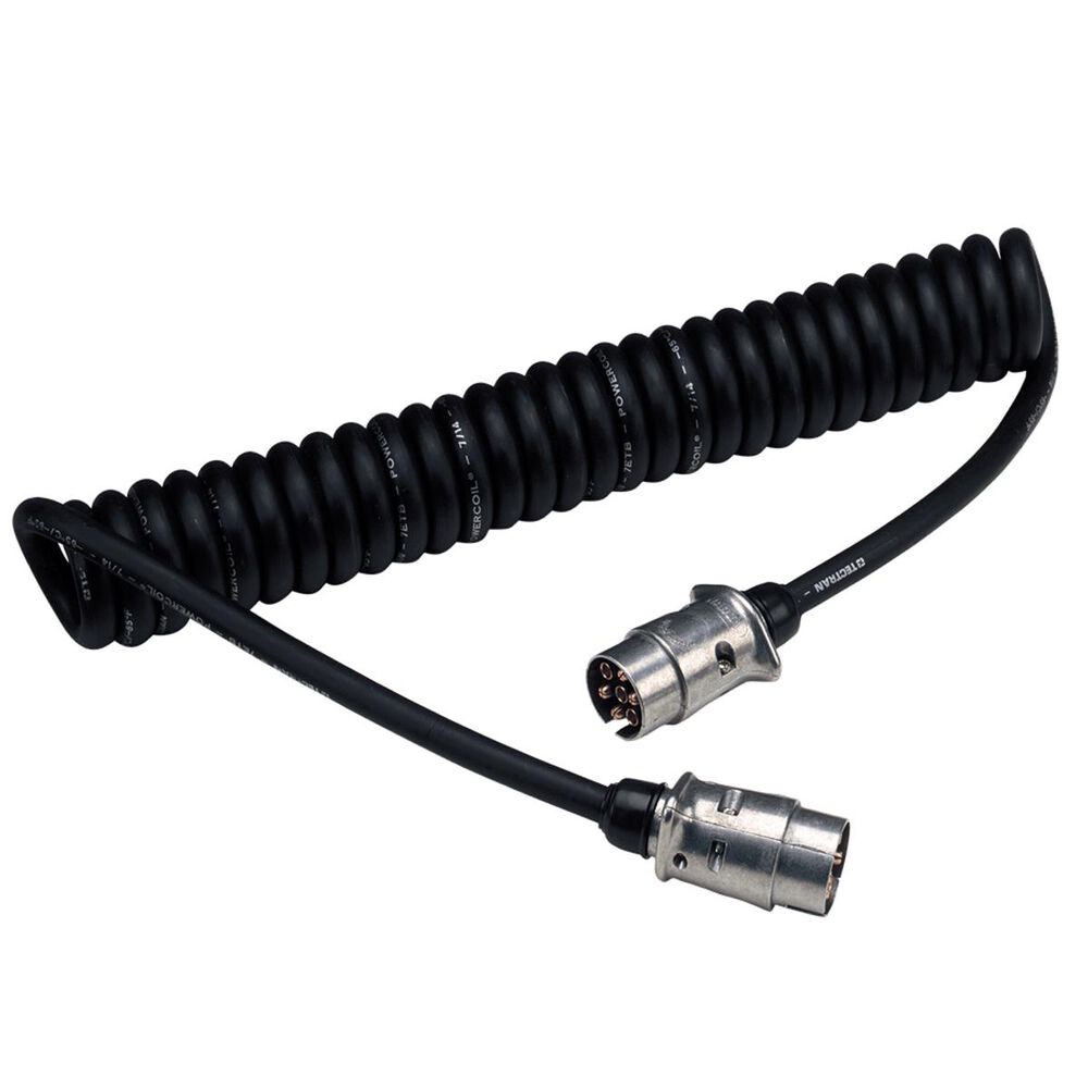 Narva Suzi Coil 7 Core Cable - 4.6m, 7 x 4mm | Supercheap Auto