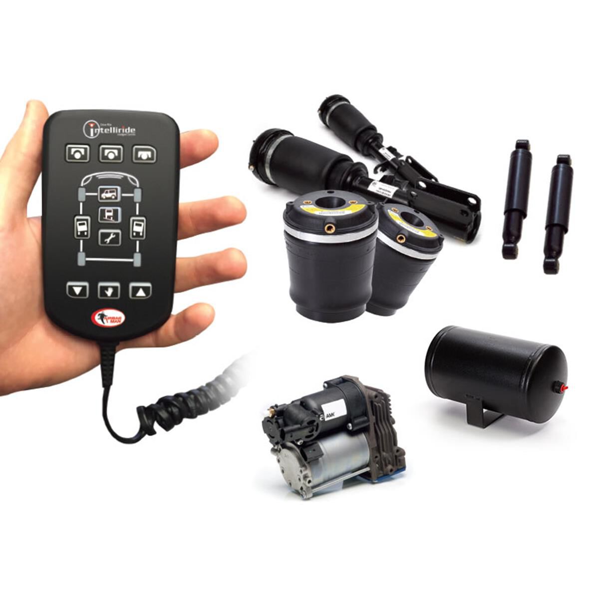 Airbag Man Full Air Suspension Kit With 4 Corner Intelliride - F/R ...