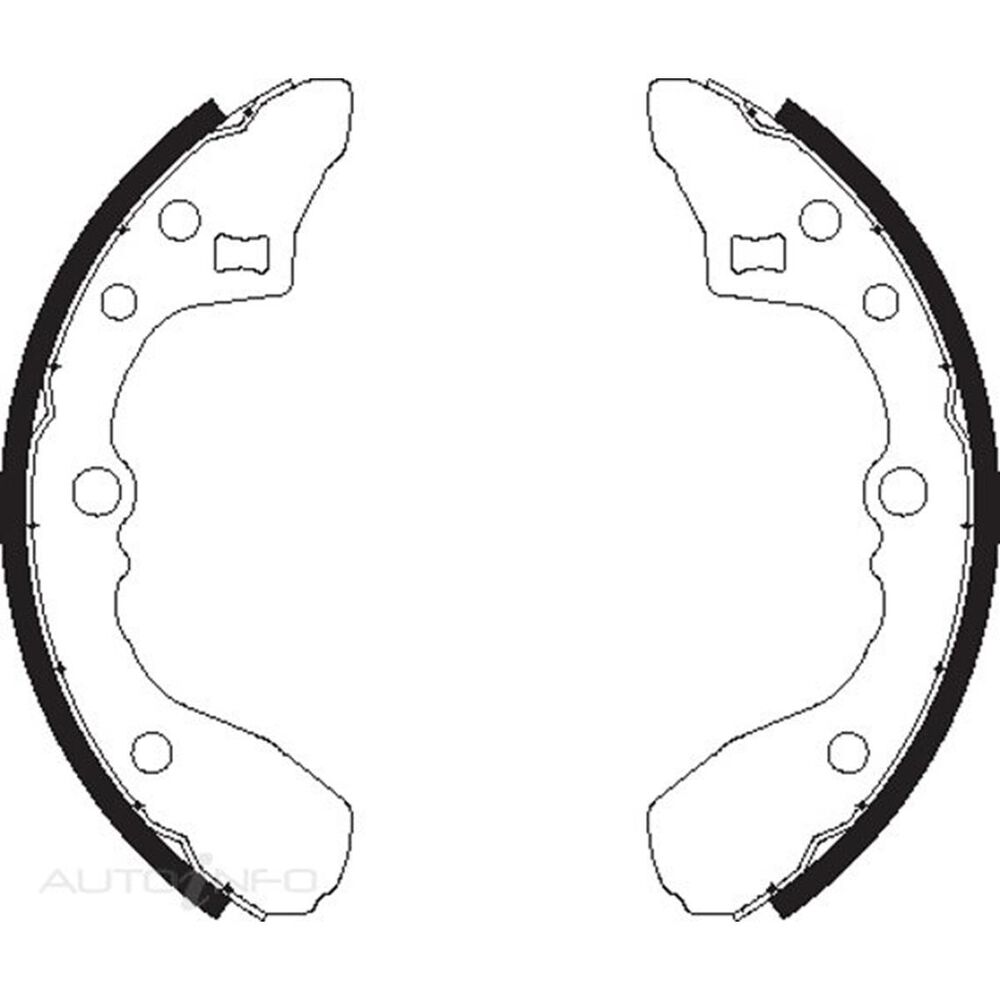 Bendix Brake Shoes - BS1604 | Supercheap Auto