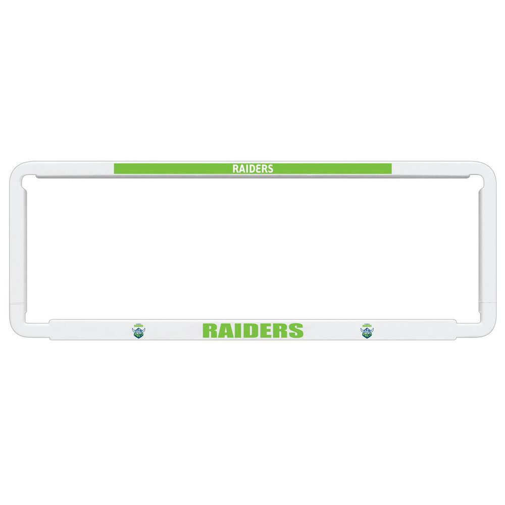 NRL Number Plate Frame - Raiders - NPNRL-RAI23 | Supercheap Auto