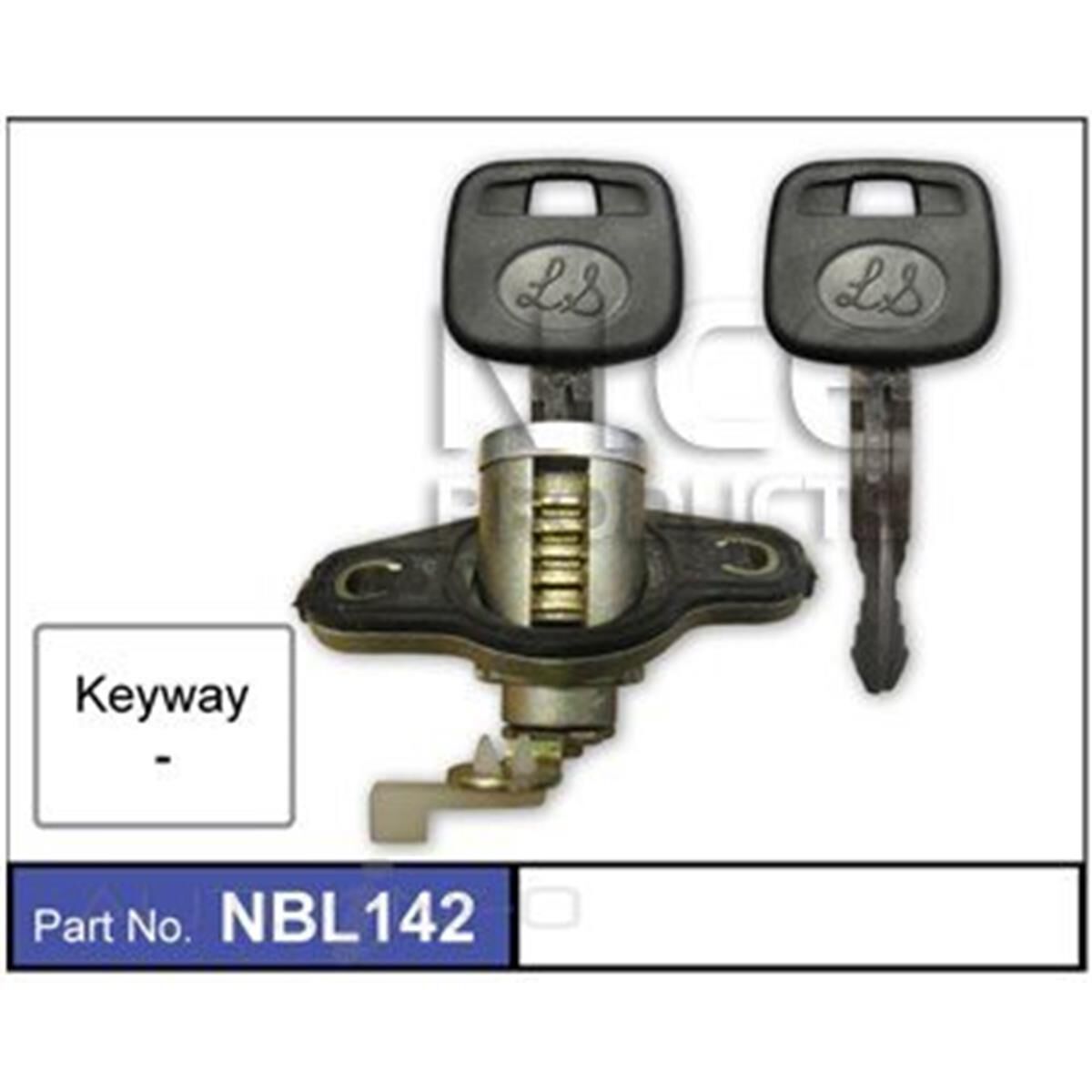 Nice Liftback/Tailgate Lock Barrel - NBL142 | Supercheap Auto