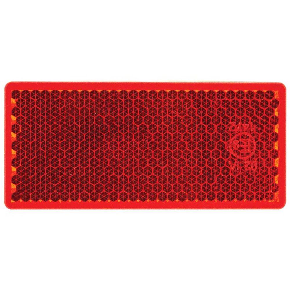 Ignite Red Reflex Reflector with Self Adhesve Mounting Base - 20pk ...