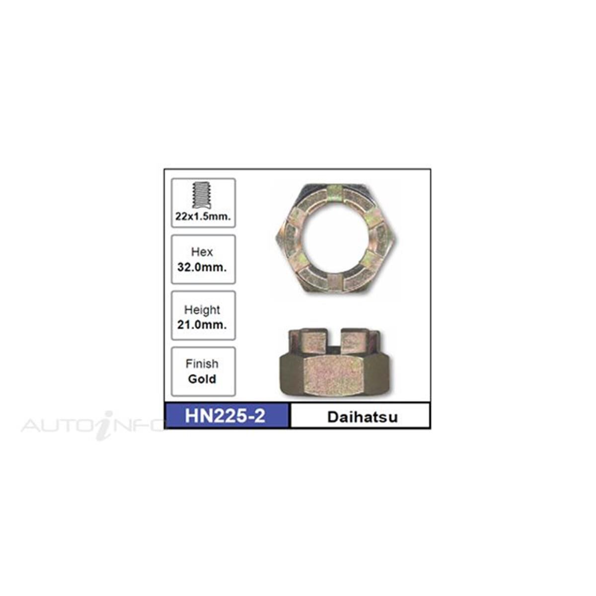 Nice Hub Nuts - Pair, HN225-2 | Supercheap Auto