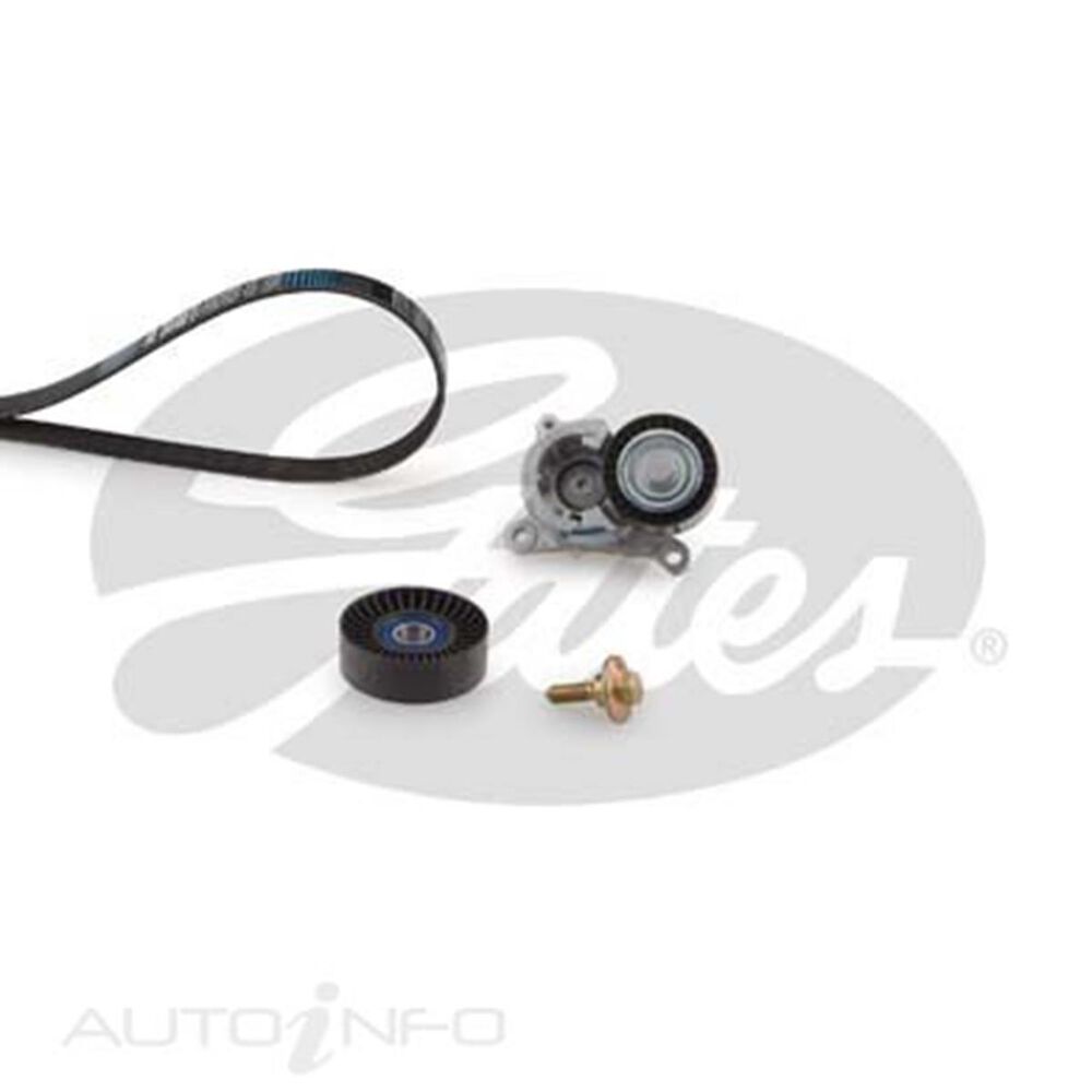 Gates Drive Belt Micro-V And Tensioner Kit - K016PK1708 | Supercheap Auto