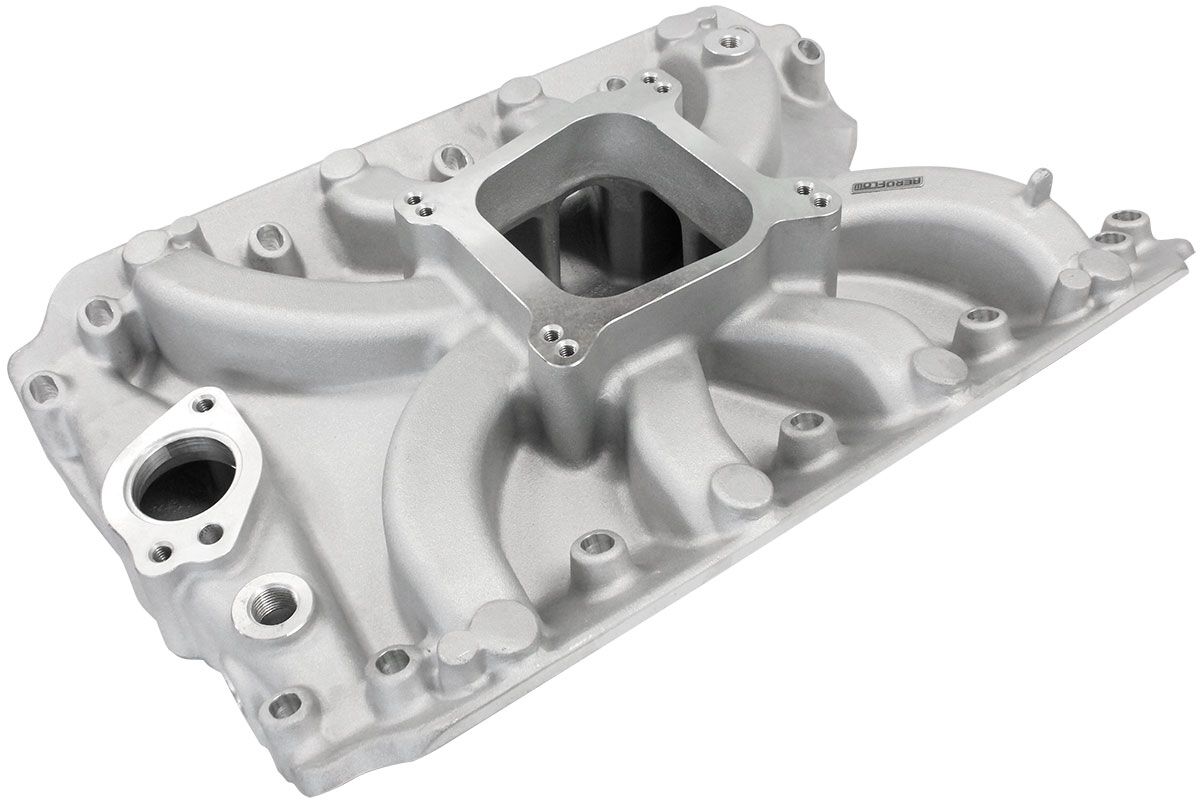 Aeroflow Holden 304 Vn Intake Manifold Single Plane Low Rise Natural ...