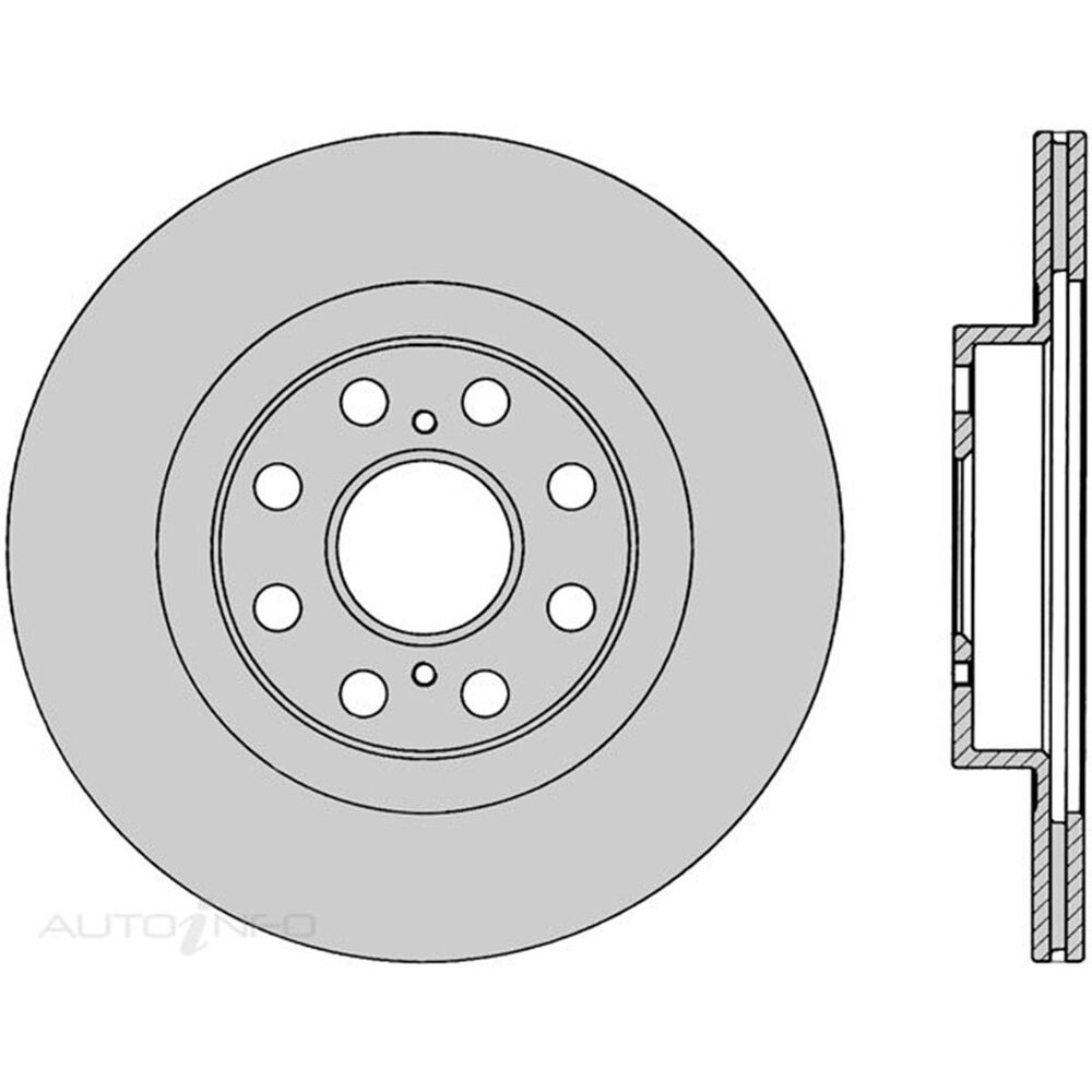 IBS Brake Rotor - Single, BR754 | Supercheap Auto