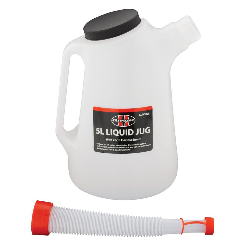 Aunger 5 Ltr Oil & Fluid Pouring Jug - AUN1005 | Supercheap Auto