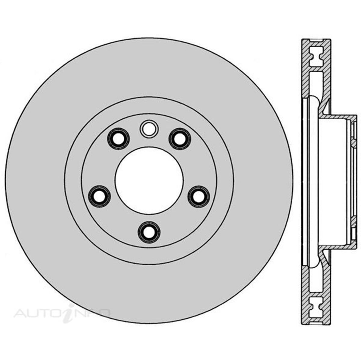 Protex Brake Rotor - Single, DR12944 | Supercheap Auto