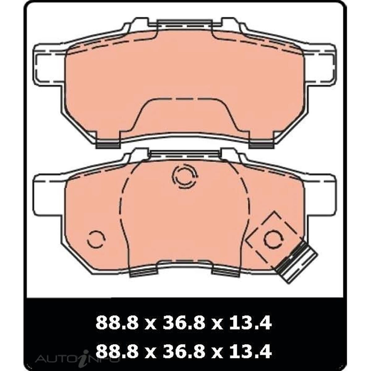 Remsa Brake Pads - 233 52 | Supercheap Auto