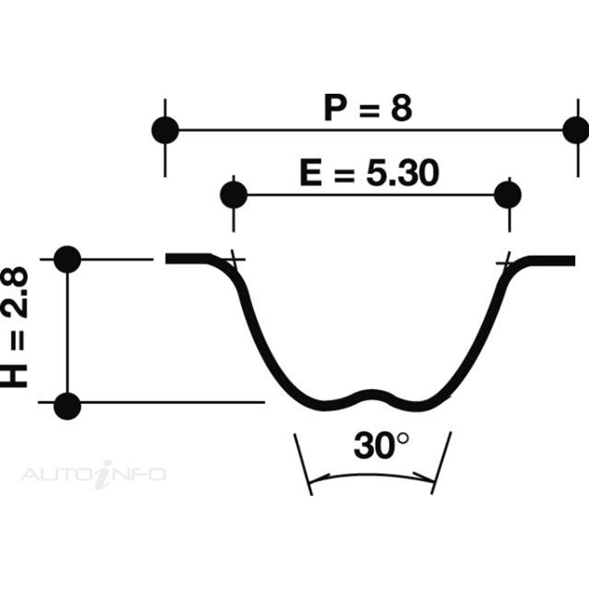 Dayco Timing Belt 219Shp+320H - 941046 | Supercheap Auto