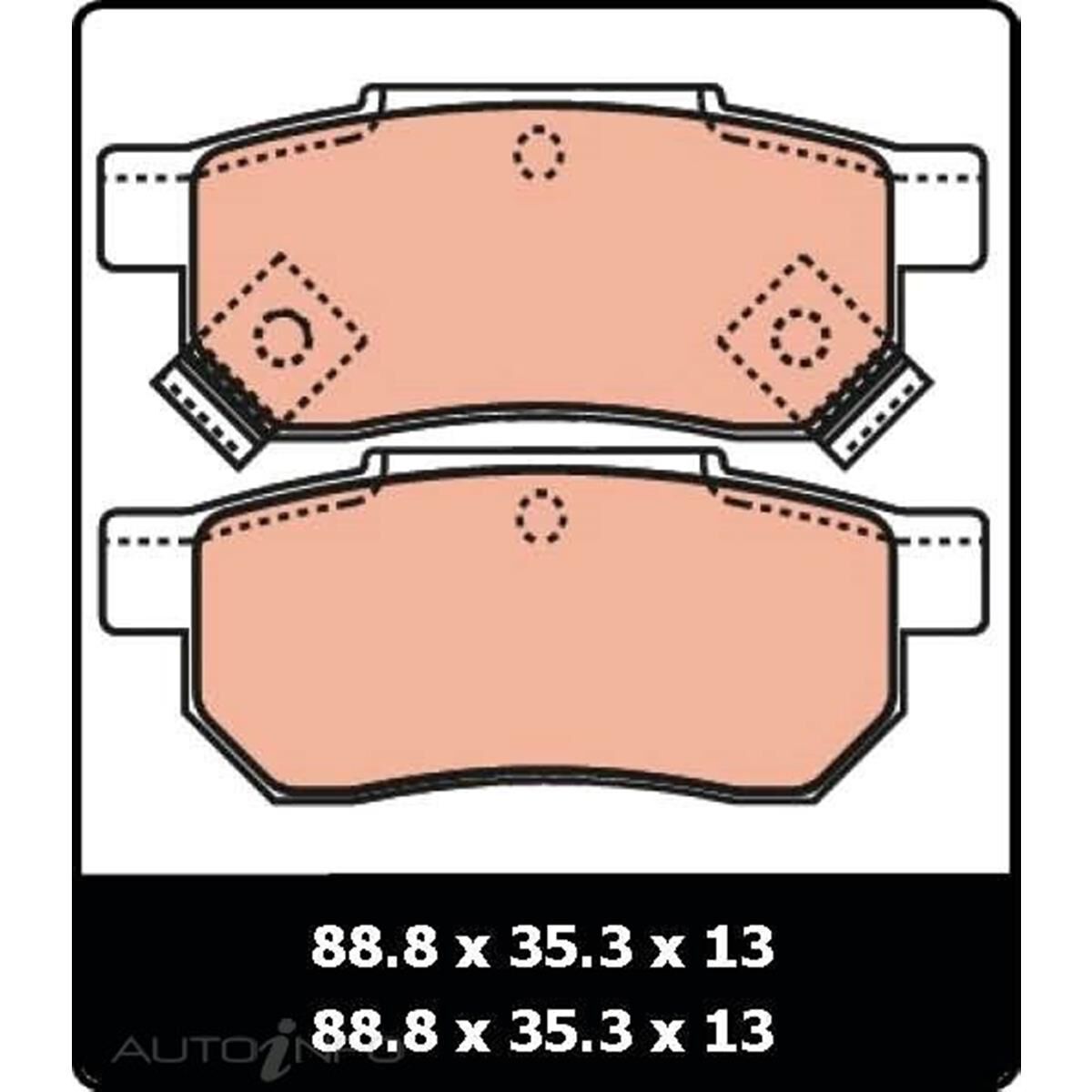 Remsa Brake Pads - 233 02 | Supercheap Auto