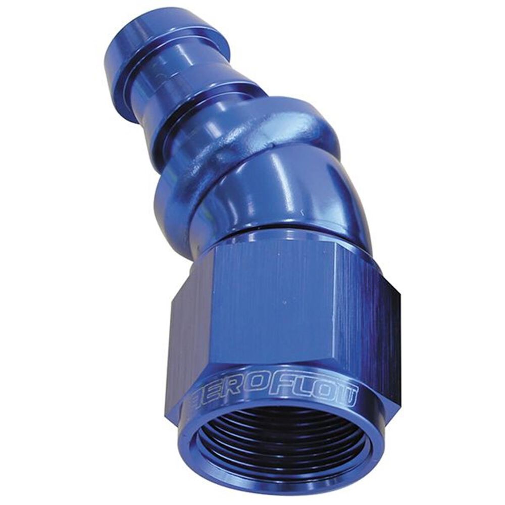 Aeroflow 510 Series Full Flow Tight Radius Push Lock 30° Hose End -8AN ...