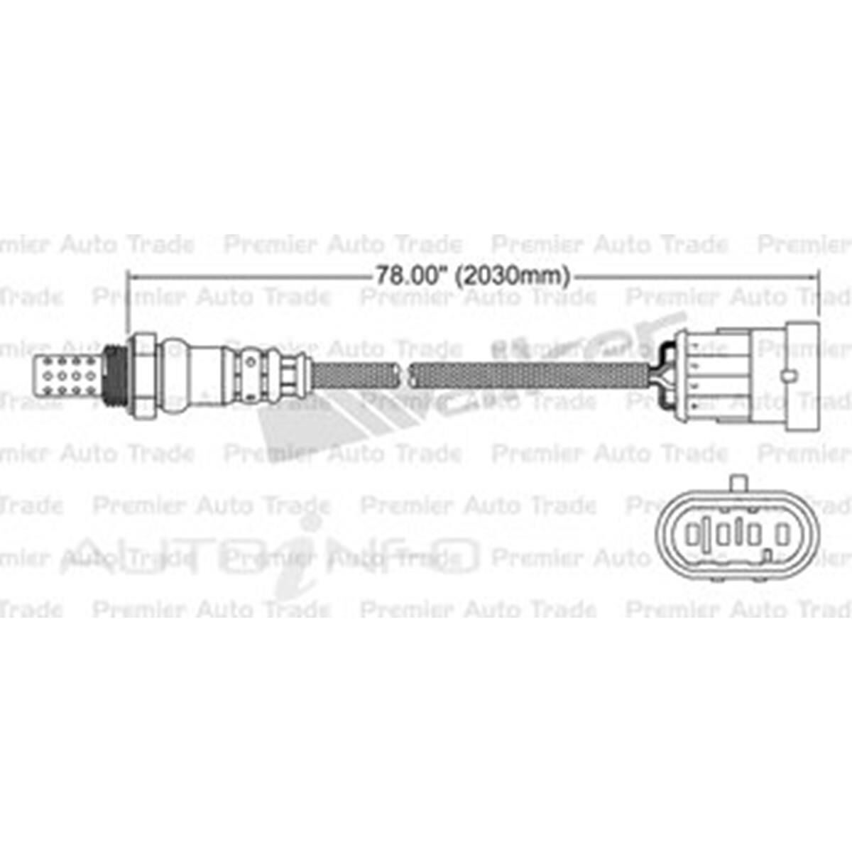 PAT Oxygen/Lambda Sensor Post Catalytic Converter - EGO-487 ...