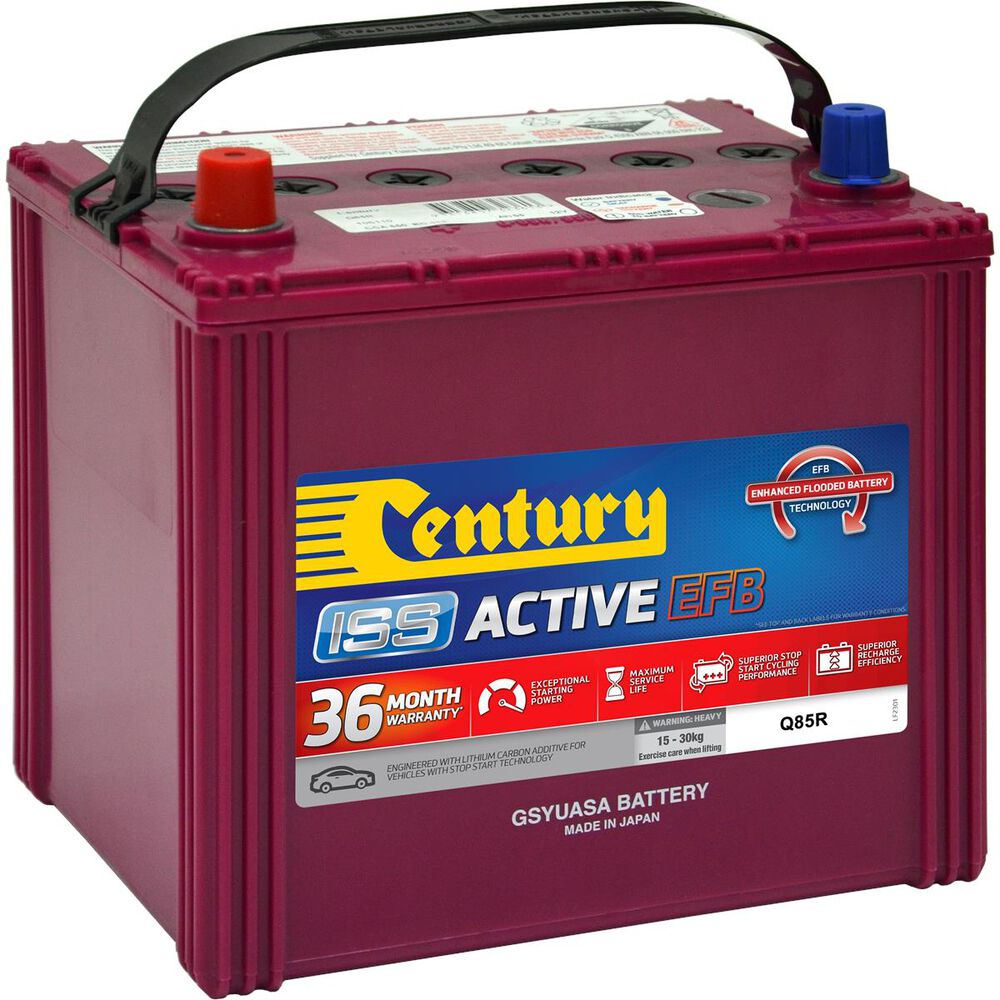 Century Stop Start Battery Q85R - 620CCA, 60Ah, EFB, 12V - 106110 ...