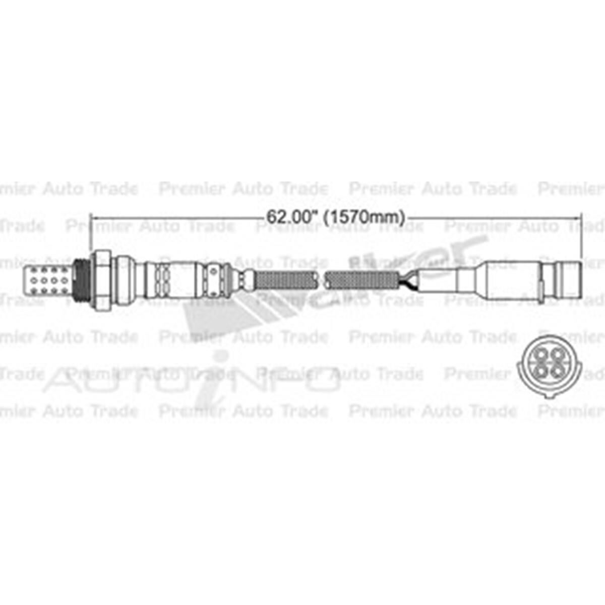 PAT Oxygen/Lambda Sensor Pre-Catalytic Converter/Manifold - EGO-162 ...