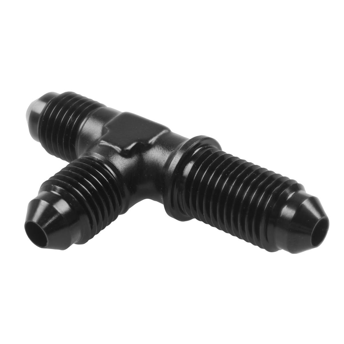 Raceworks AN-4 Male Flare Bulkhead Tee On Run - RWF-804-04BK ...