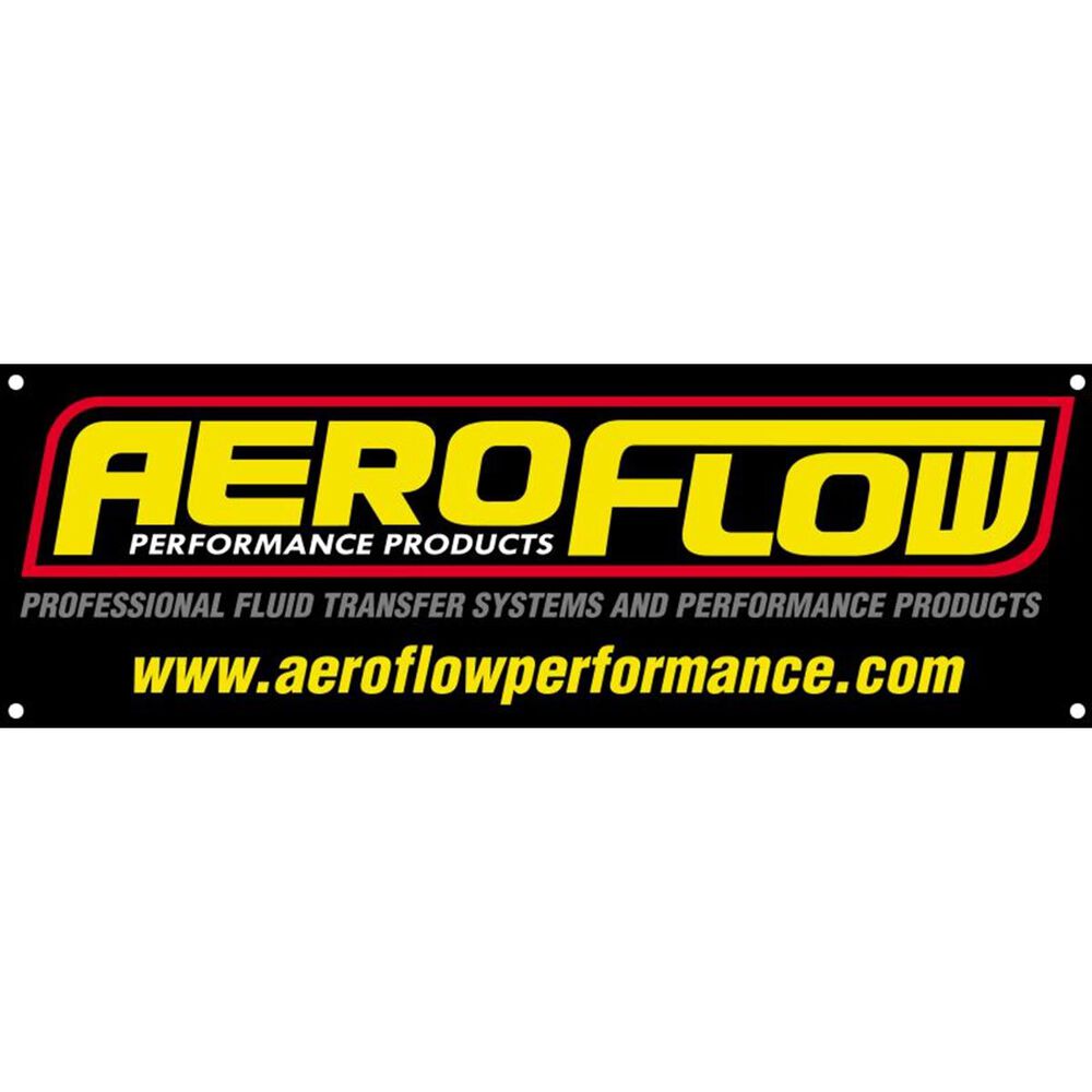 Aeroflow Aeroflow Logo Banner 4000mm x 1000mm, AF99-2030 | Supercheap Auto
