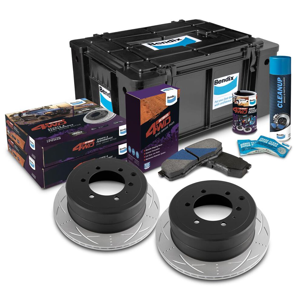 Bendix Ultimate 4WD Brake Upgrade Kit - U4WD-BUK99 | Supercheap Auto