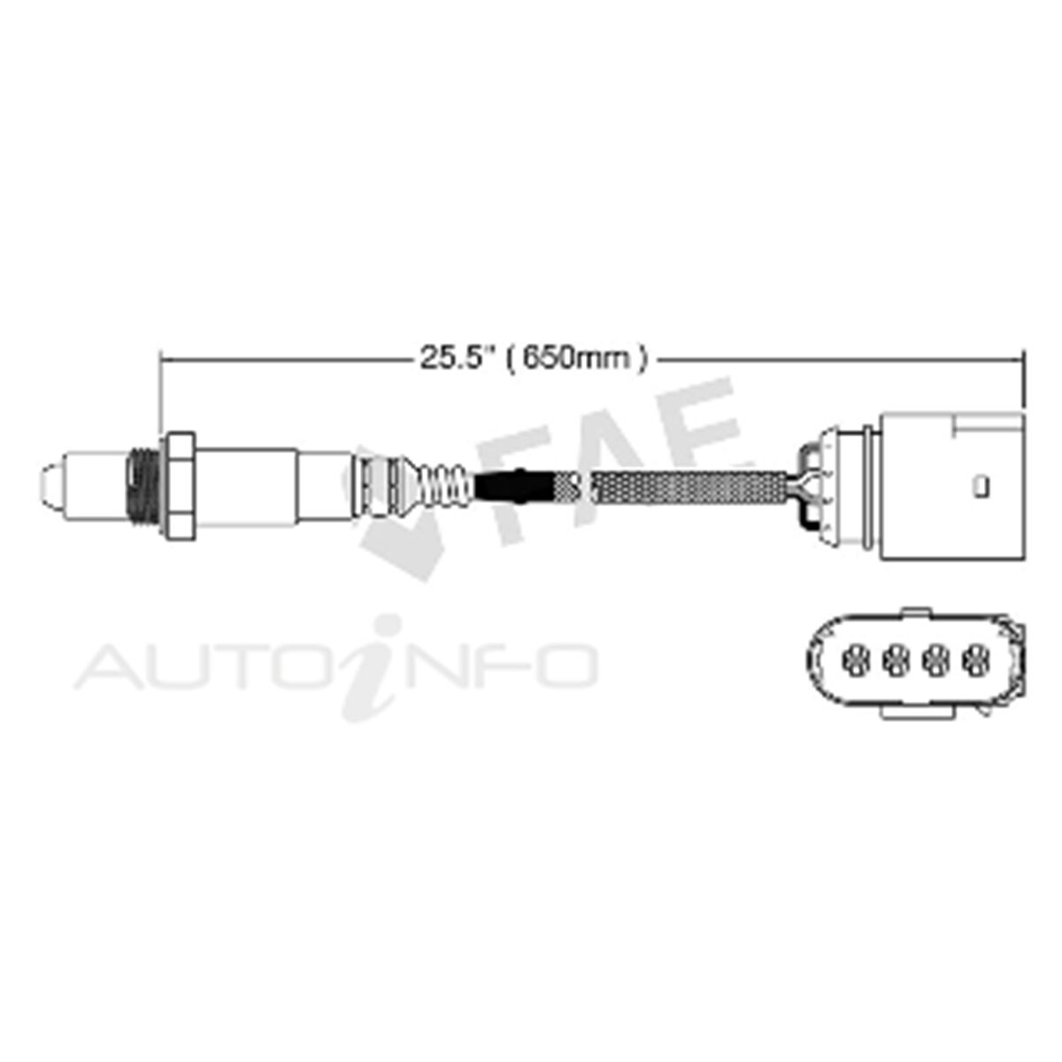 PAT Oxygen/Lambda Sensor Post Catalytic Converter - EGO-130 ...