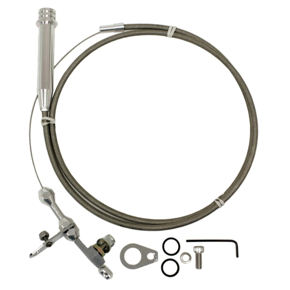 TFI Racing Kickdown Assembly 700-R4 Tuned Port Braided Stainless Steel ...