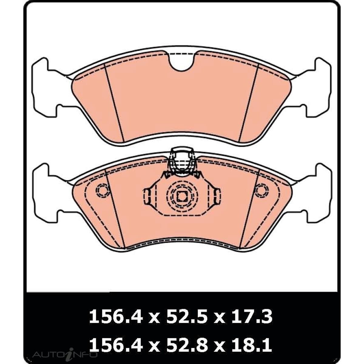 Remsa Brake Pads - 286 50 | Supercheap Auto