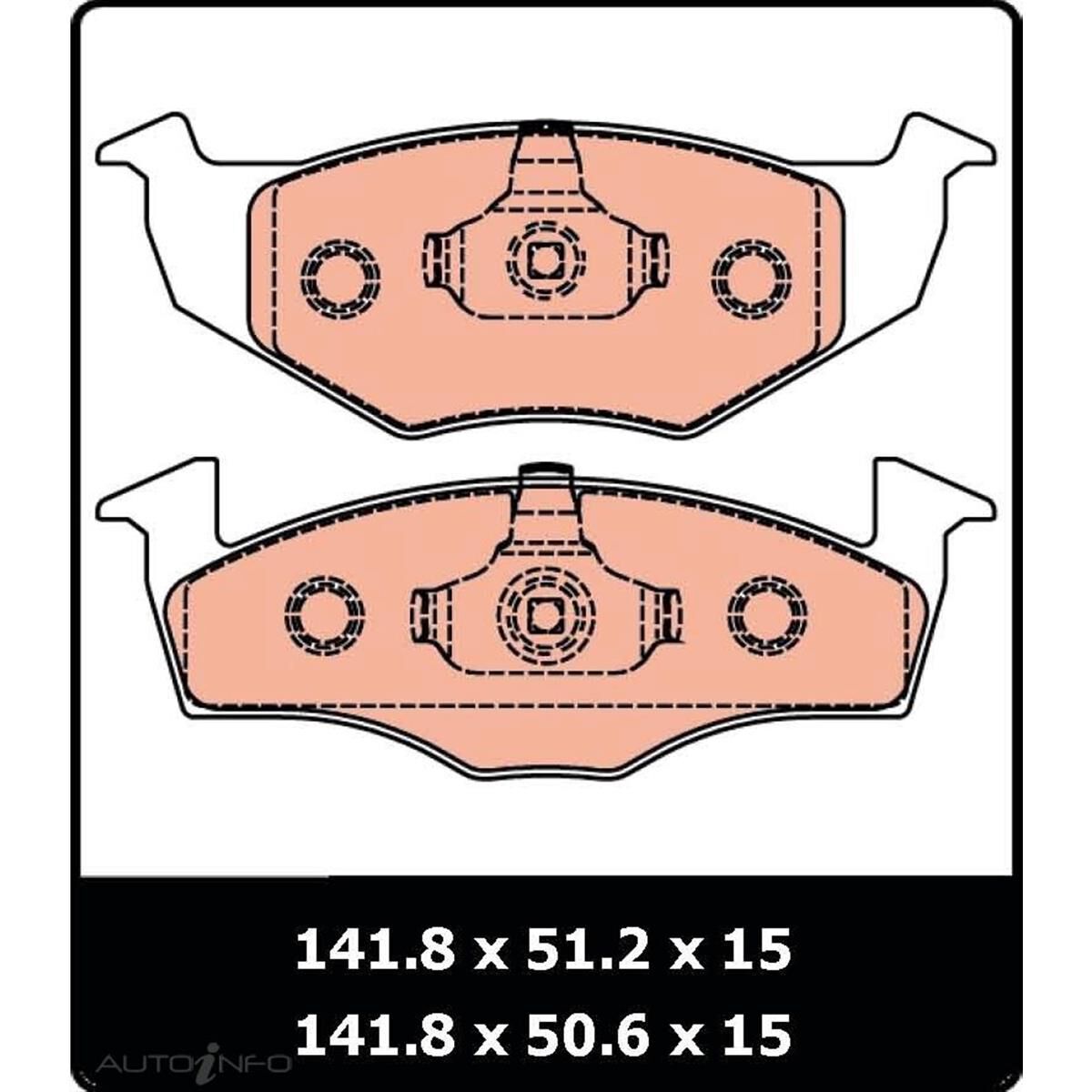 Remsa Brake Pads - 609 20 | Supercheap Auto