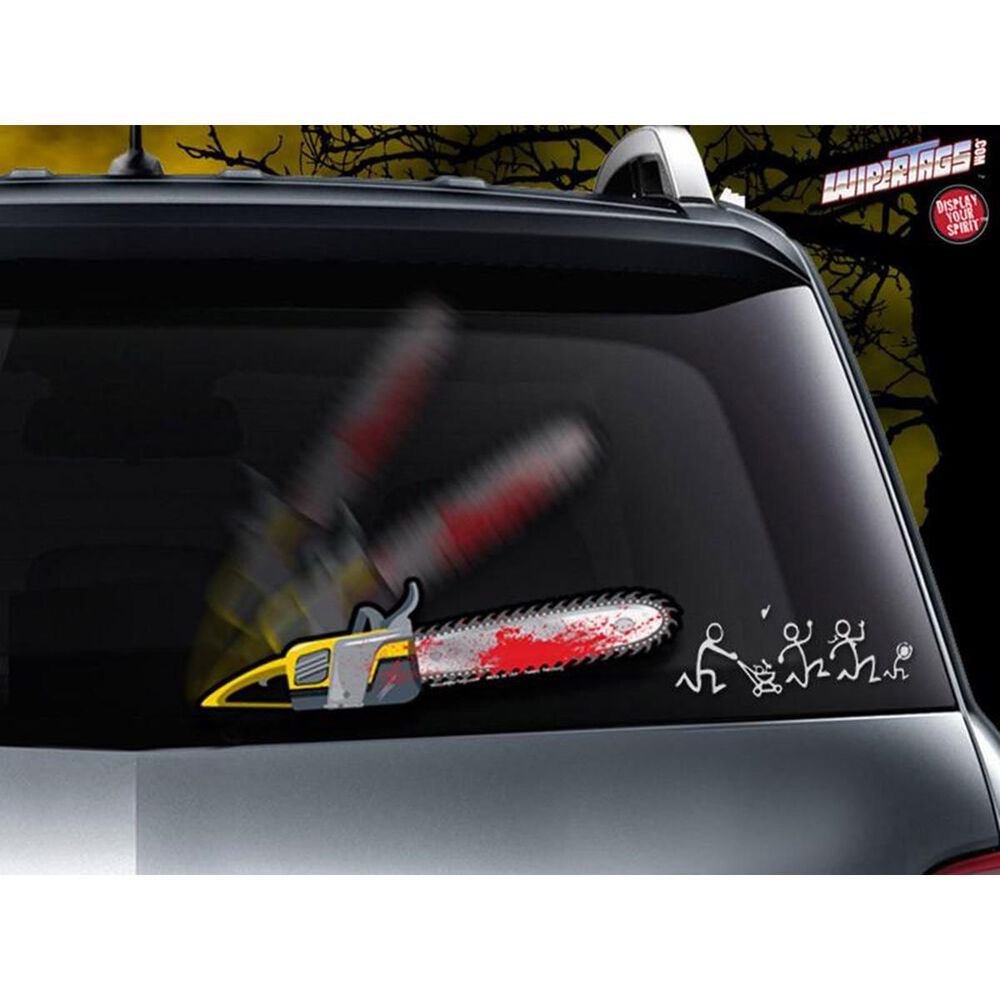 WiperTags Rear Window Blade Cover - Chainsaw | Supercheap Auto
