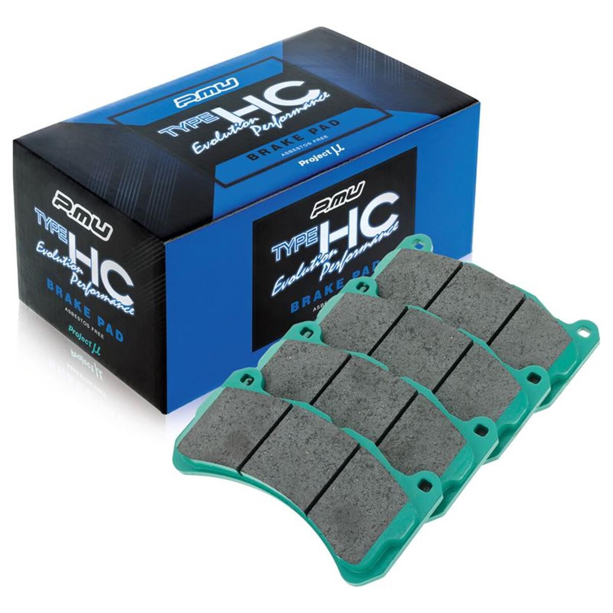 Project Mu HC-EP Brake Pads - F160-HC-EP | Supercheap Auto