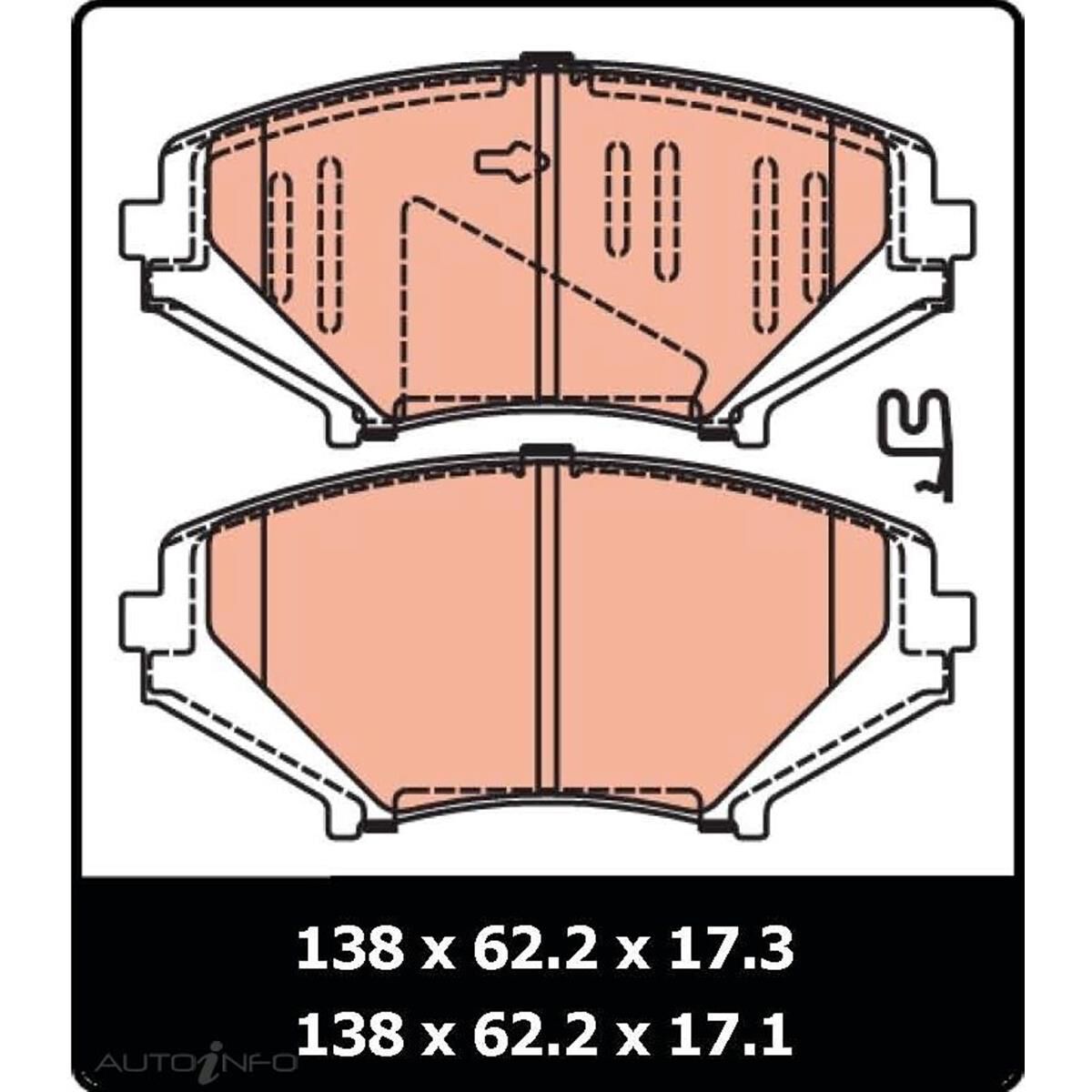 Remsa Brake Pads - 1080 01 | Supercheap Auto