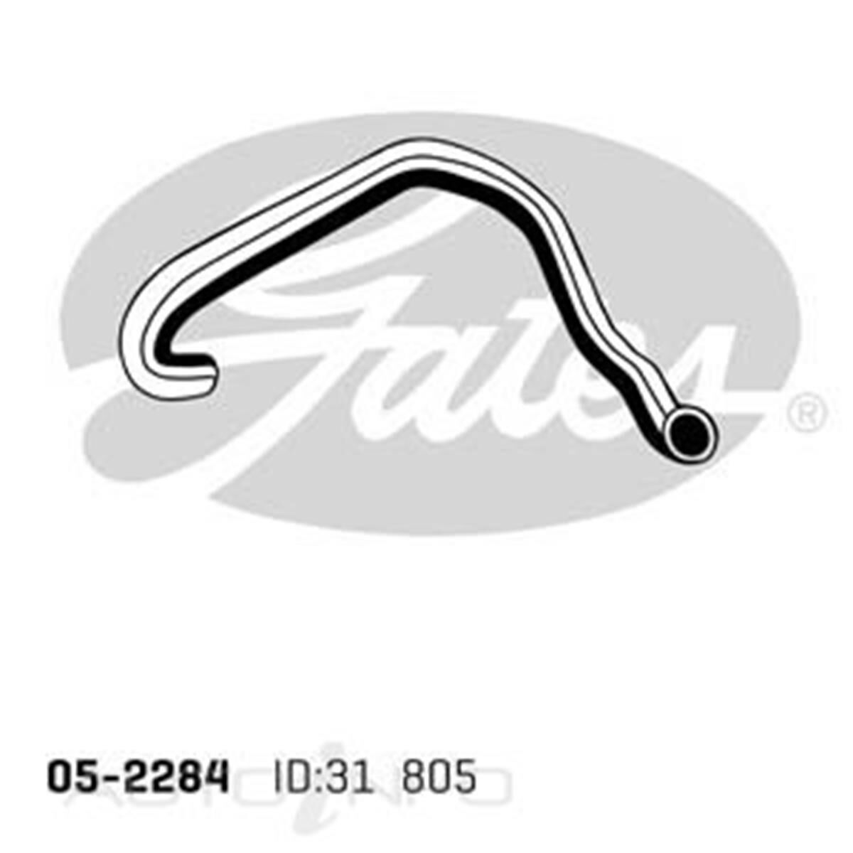 Gates Radiator Hose - 05-2284 | Supercheap Auto