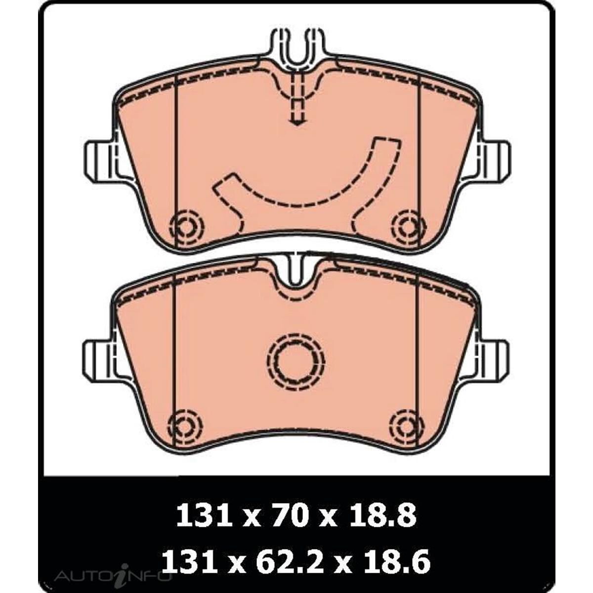 Remsa Brake Pads - 768 10 | Supercheap Auto