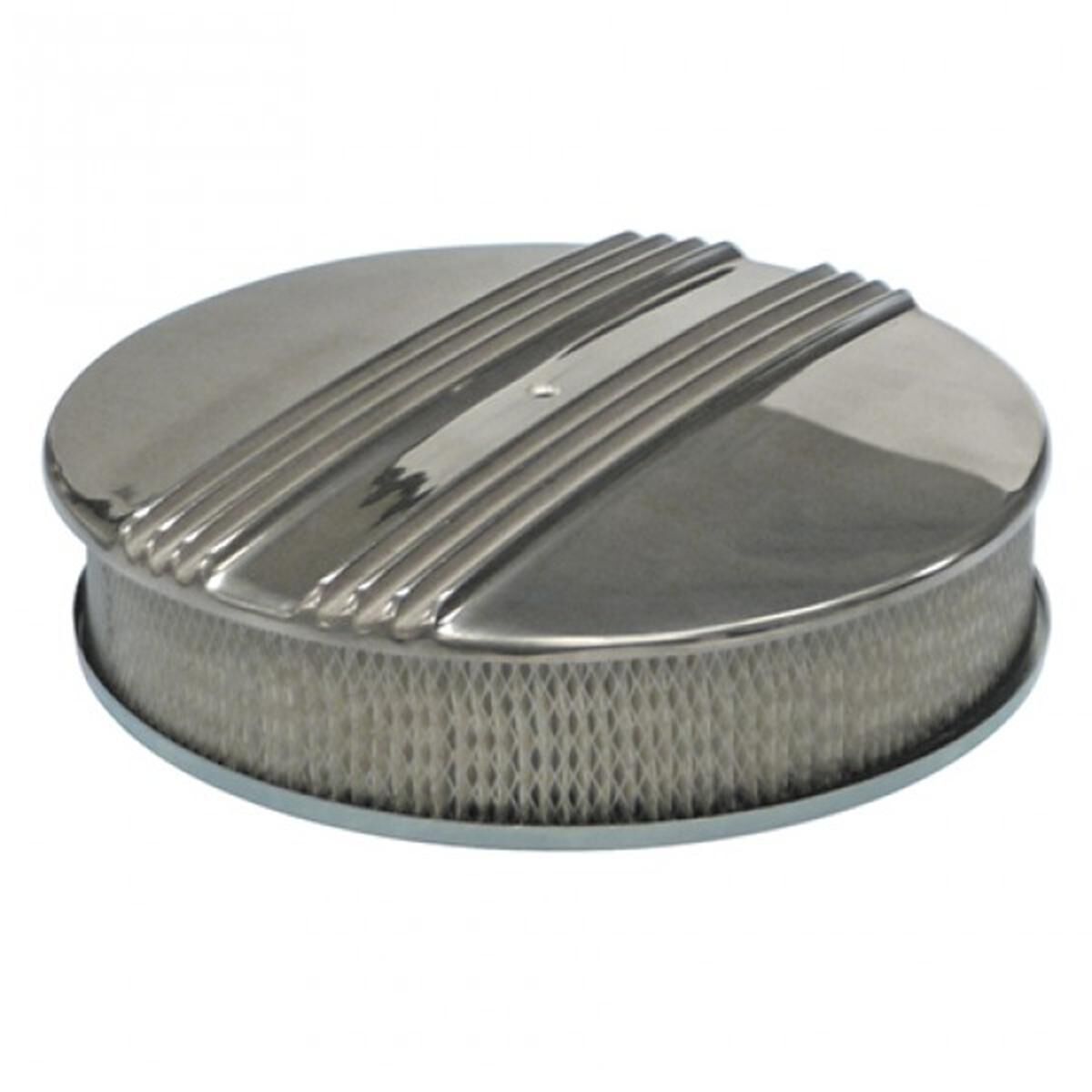 TFI Racing Air Cleaner 14 Inch Round Alloy Finned Rec Base - 40802 ...