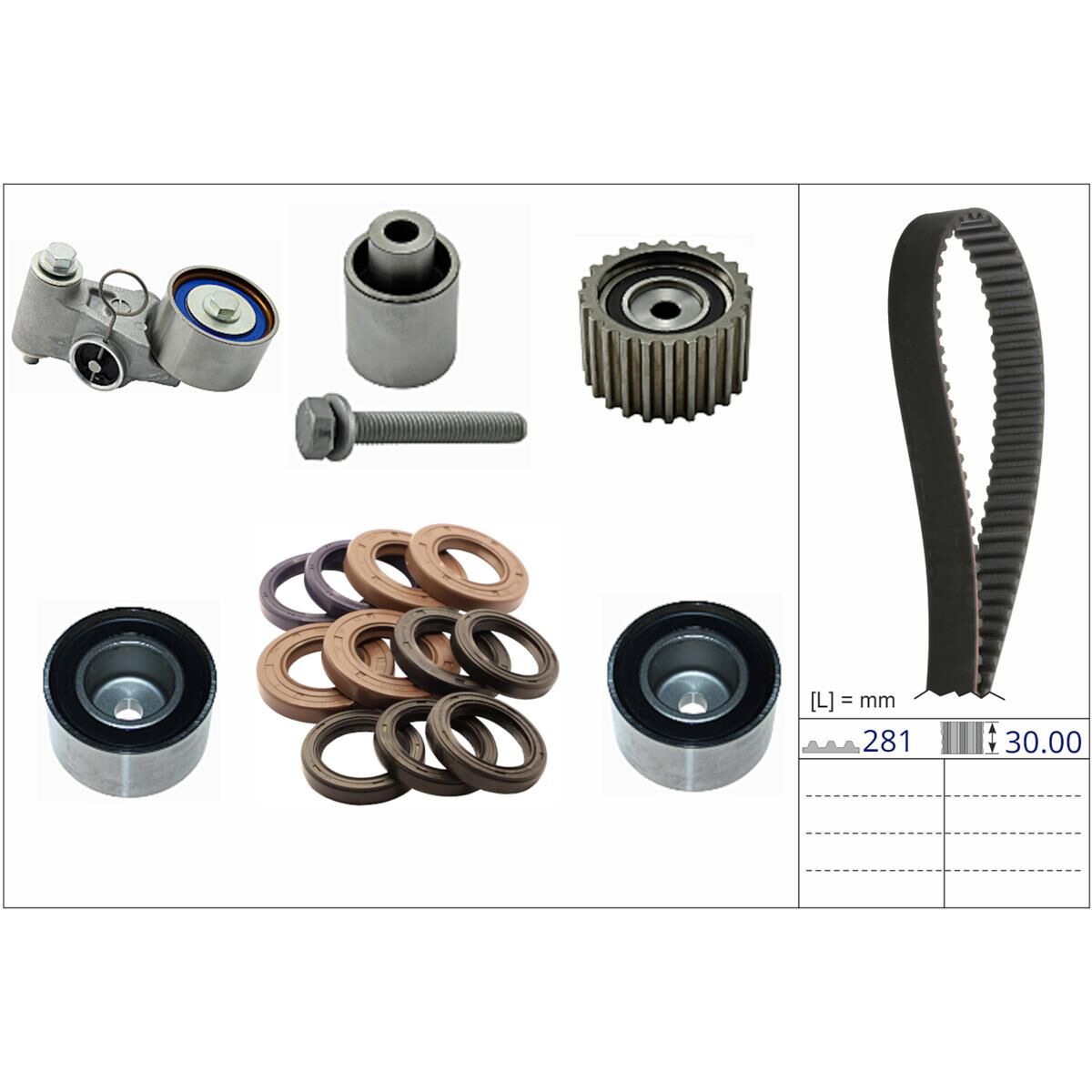 SCHAEFFLER Timing Belt Kit - 530087810 | Supercheap Auto