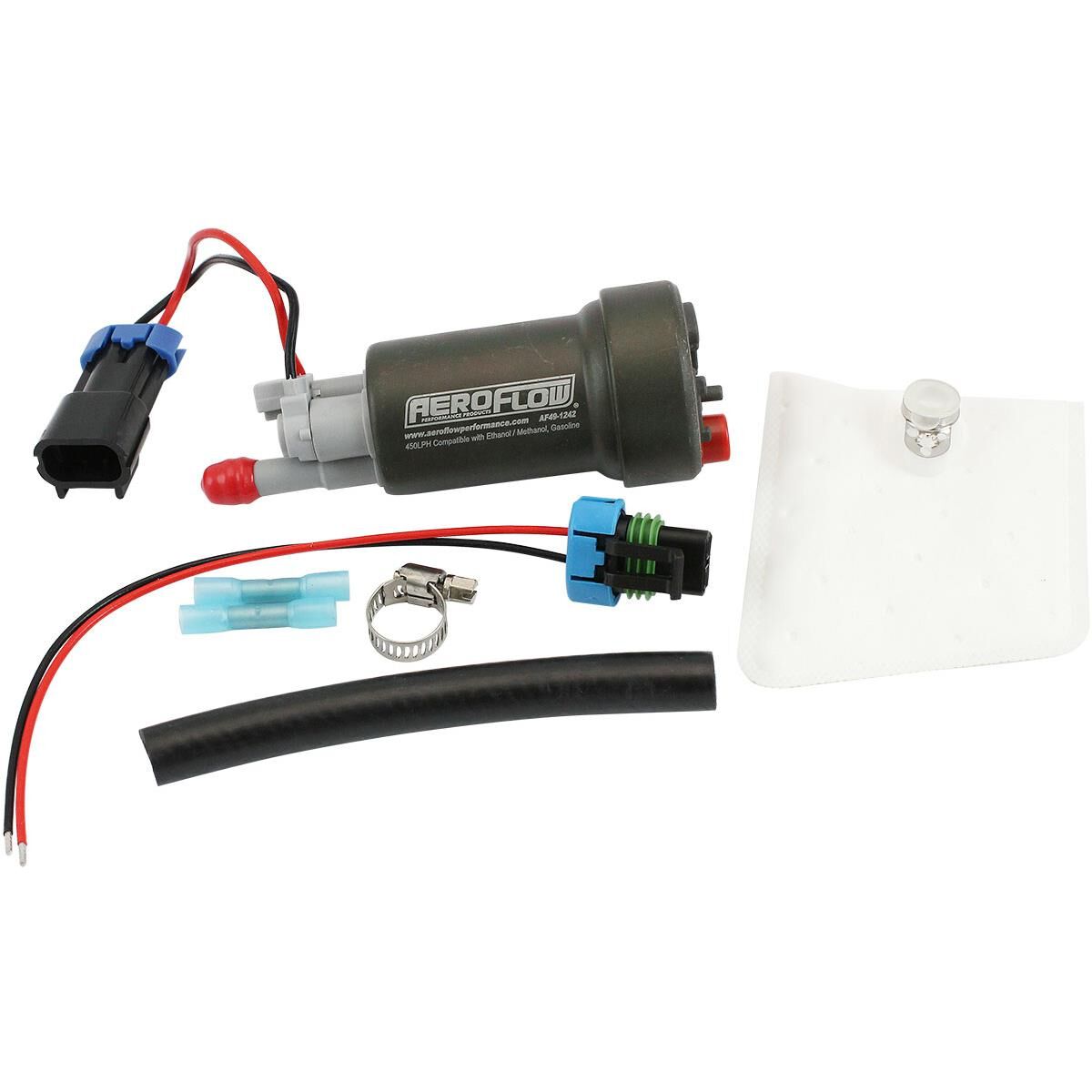 Aeroflow 450Lph E85 Hi Flow Fuel Pump Uni Intank With Check Valve ...