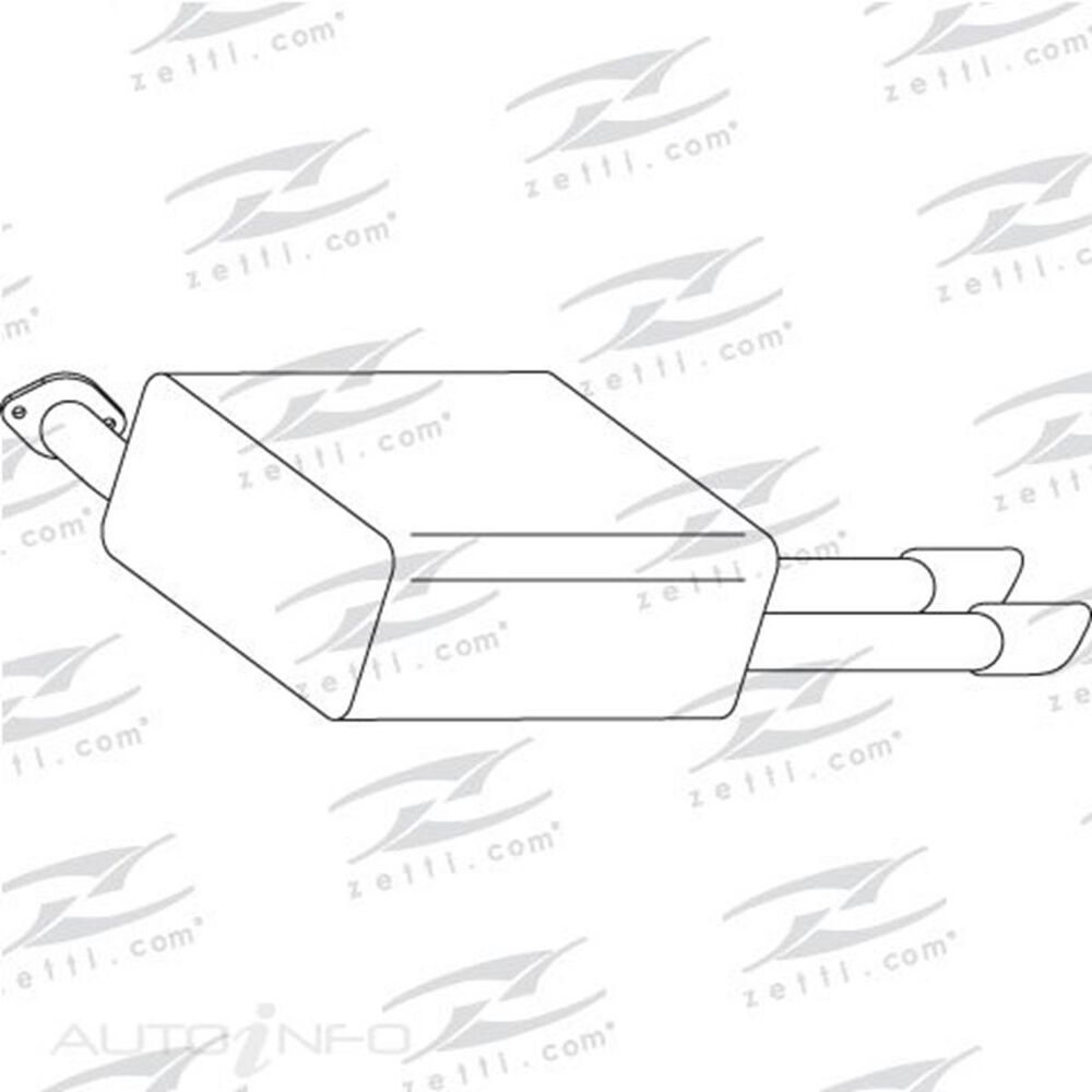 Redback Muffler - M7604 | Supercheap Auto