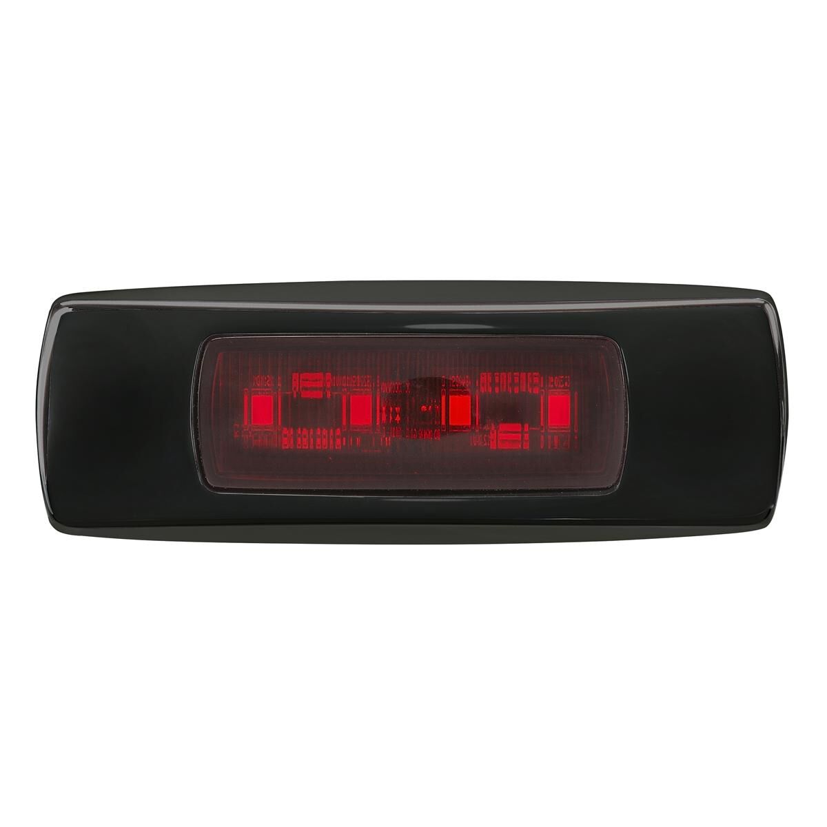 Narva 9-33V LED Rear End Outline Marker Red With 0.5M Cable Black Cover ...