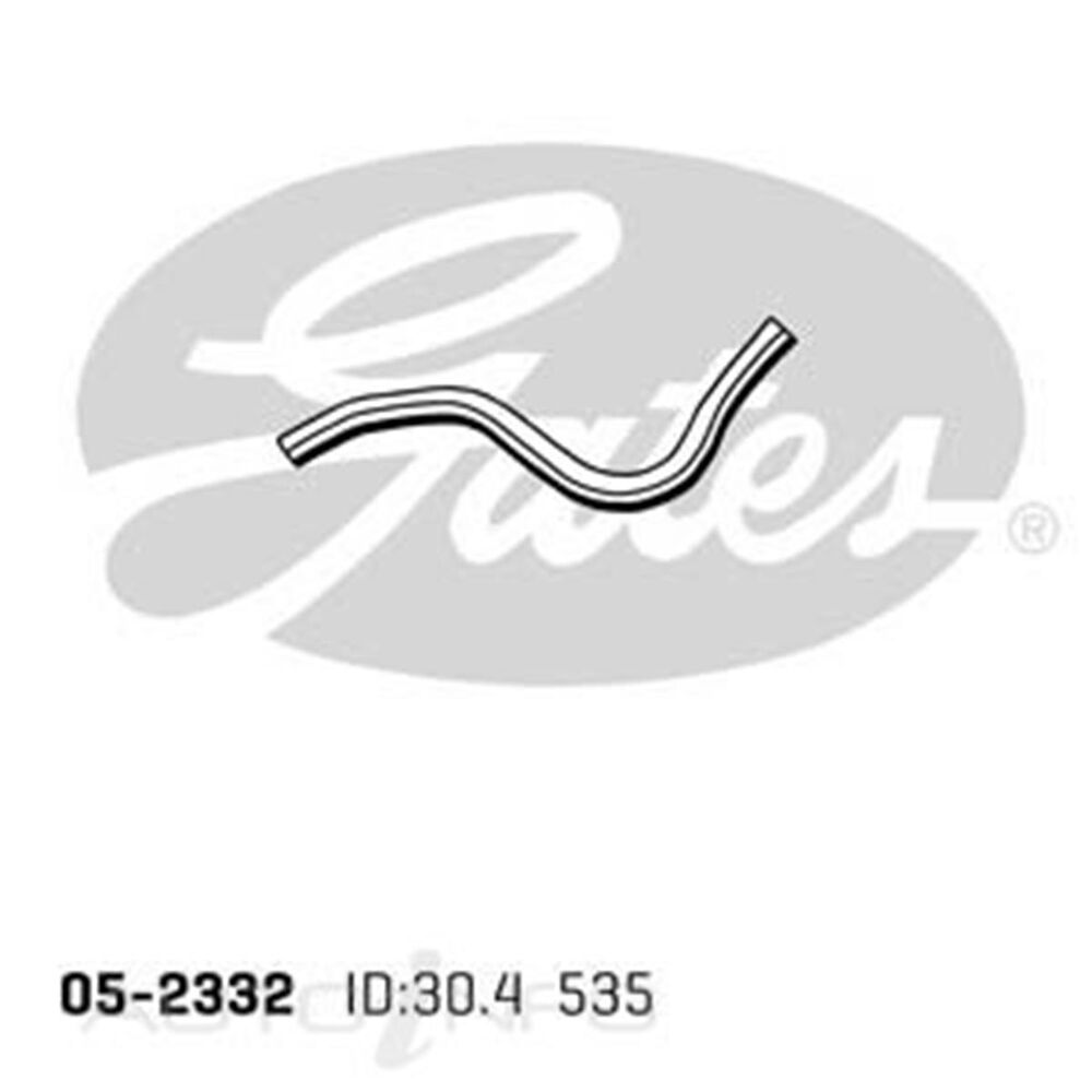 Gates Radiator Hose - 05-2332 | Supercheap Auto