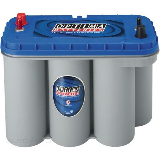 Optima Blue Top AGM Marine & RV Battery D31M - 900CCA, 75Ah, MF, 12V ...