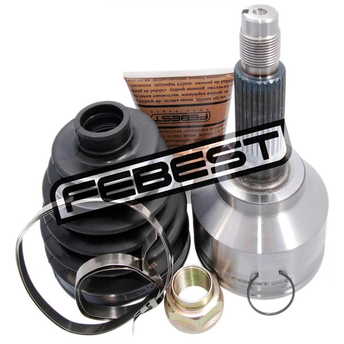 FEBEST Outer CV Joint 25X56X28 - 2210-SOR | Supercheap Auto