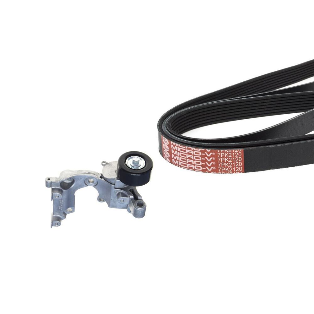 Gates Drive Belt Micro-V And Tensioner Kit - AK017PK2120 | Supercheap Auto