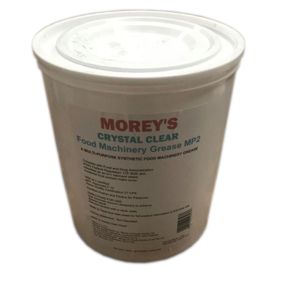 Morey Oil Crystal Clear Synthetic Food Grade Grease Tub - 2.5kg, 43005 ...