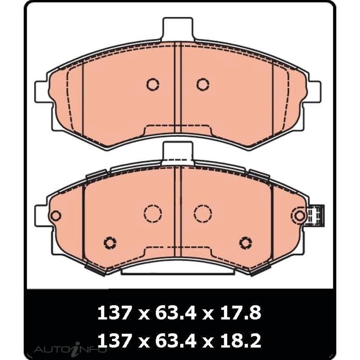 Remsa Brake Pads - 893 02 | Supercheap Auto
