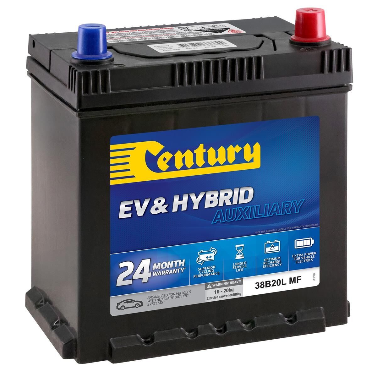 Century EV & Hybrid Auxiliary Battery - 38B20L MF | Supercheap Auto