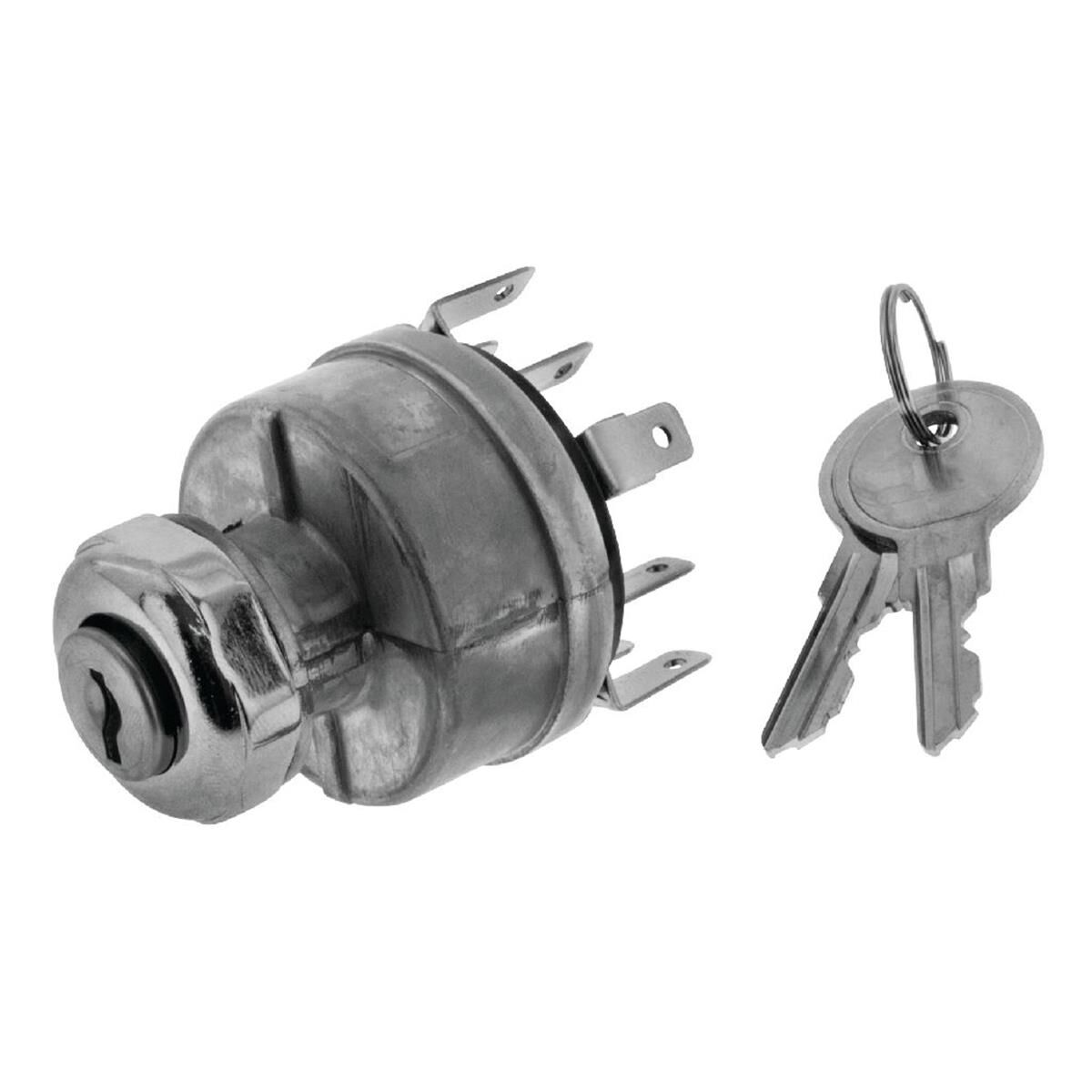 Jaylec Ignition Switch 4 Pos 12V 30A - SW9428BL | Supercheap Auto