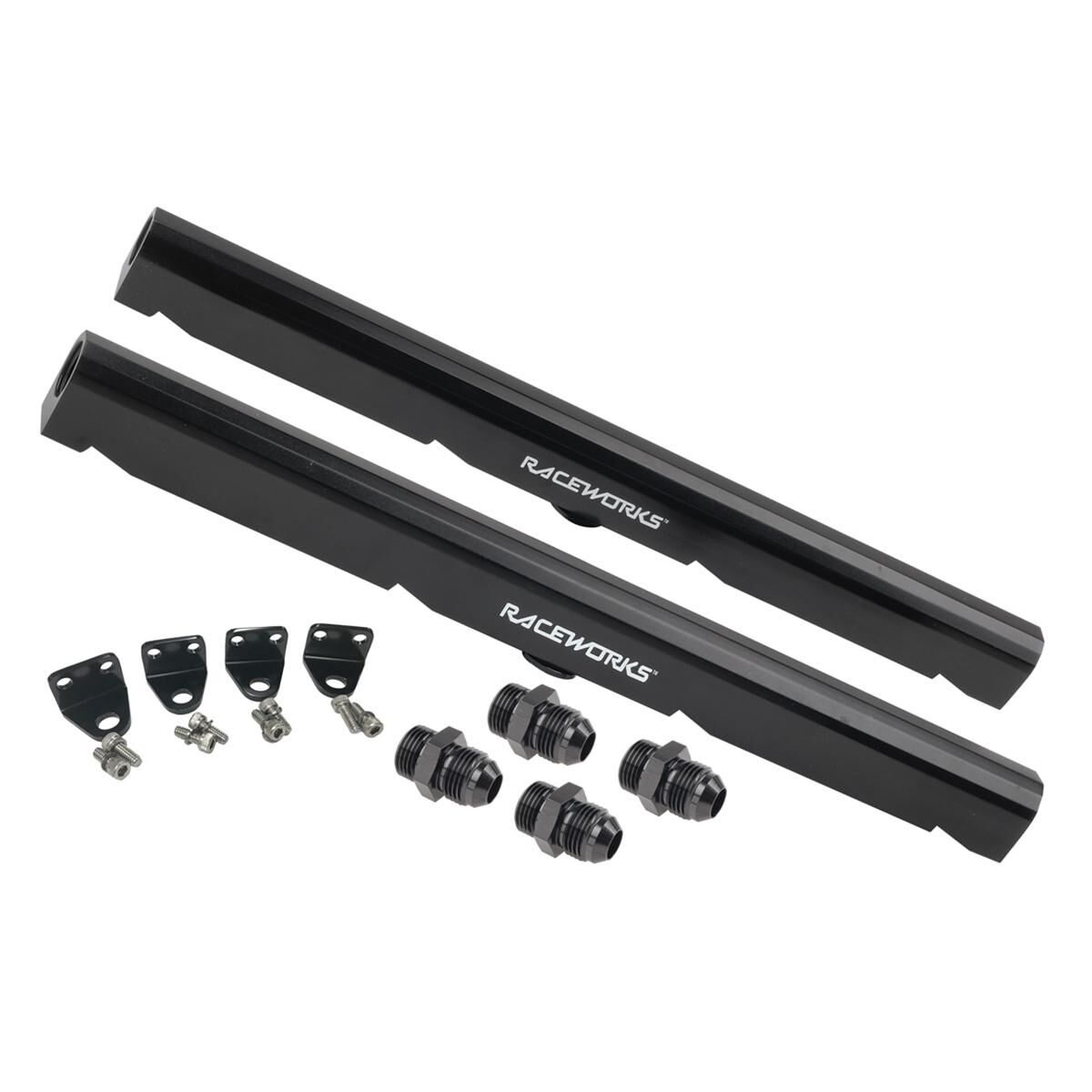 Raceworks Fuel Rails to suit Holden - ALY-016BK | Supercheap Auto