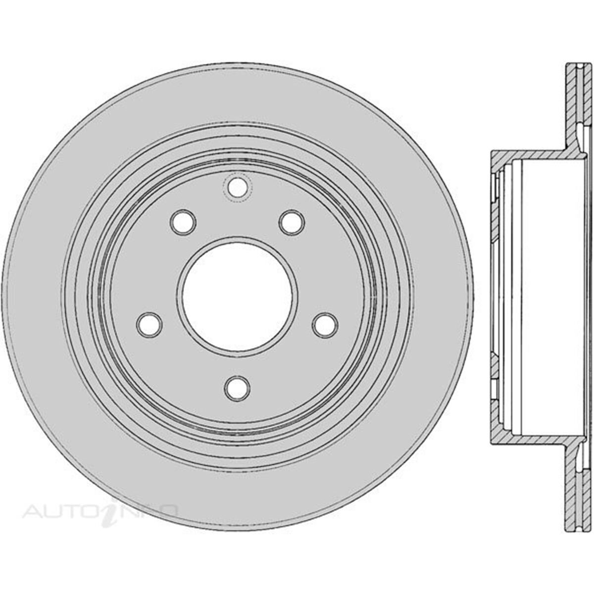 IBS Brake Rotor - Single, BR574 | Supercheap Auto