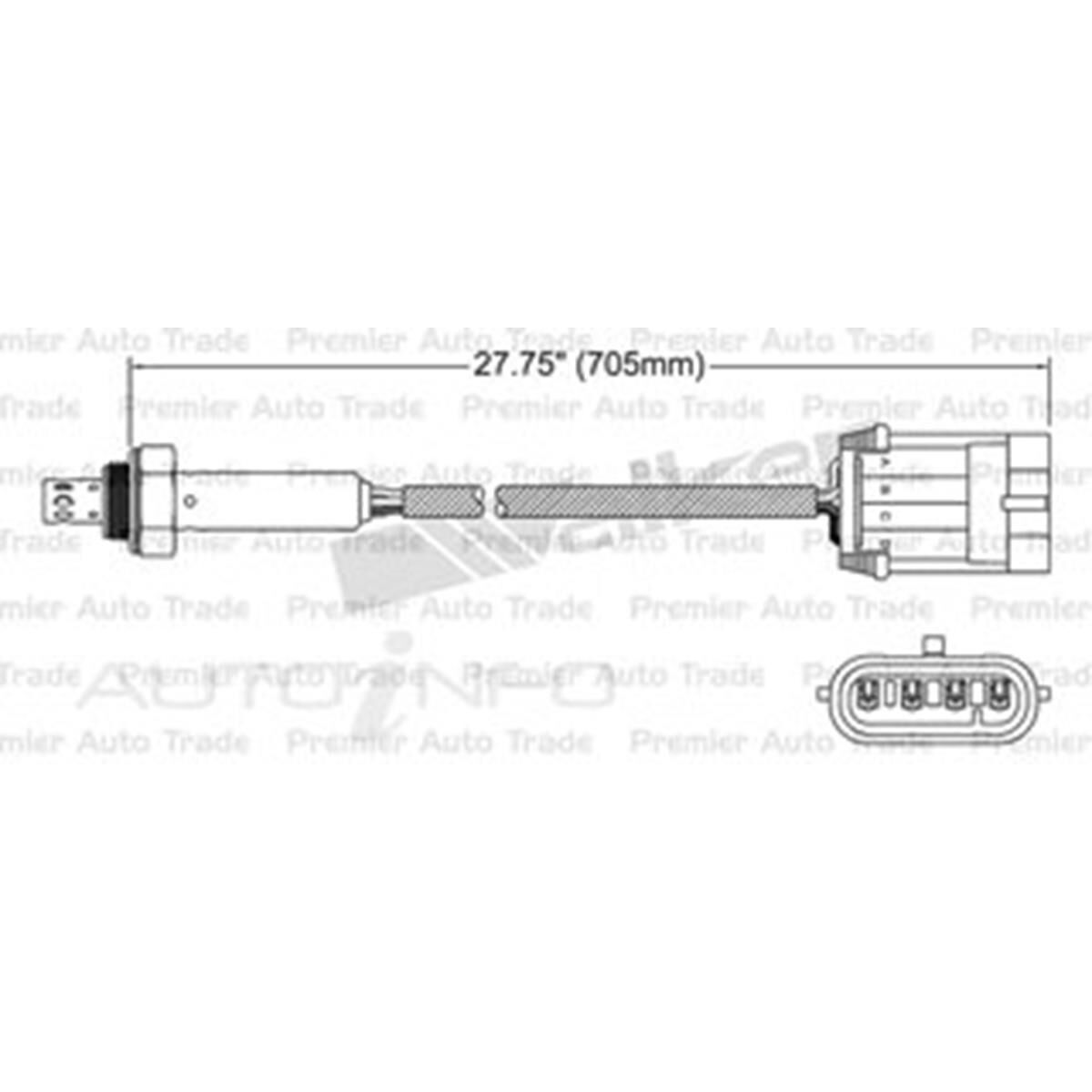 PAT Oxygen/Lambda Sensor Pre-Catalytic Converter/Manifold - EGO-023 ...